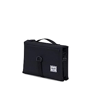 Herschel Baby Sprout Change Mat, Black, 1 Count (Pack of 1)