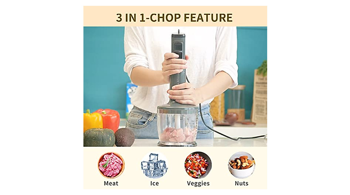 La Reveuse 3-in-1 Hand Blender - Powerful & Versatile Kitchen Tool