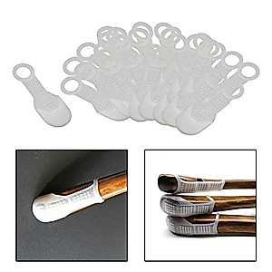 Bothyi 50Pcs Non Slip Pad for Clothes Hanger Hanger Accessories for Clothing or Home, Transparent