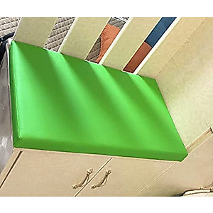 Hruile Waterproof PU Leather Seat Cushion Non-Slip Garden Long Bench Cushion Pad Mat 2 Inch Thick Seat Pad for Indoor Outdoor Patio Furniture Swing Chair,31.5x15.7x2in,Black