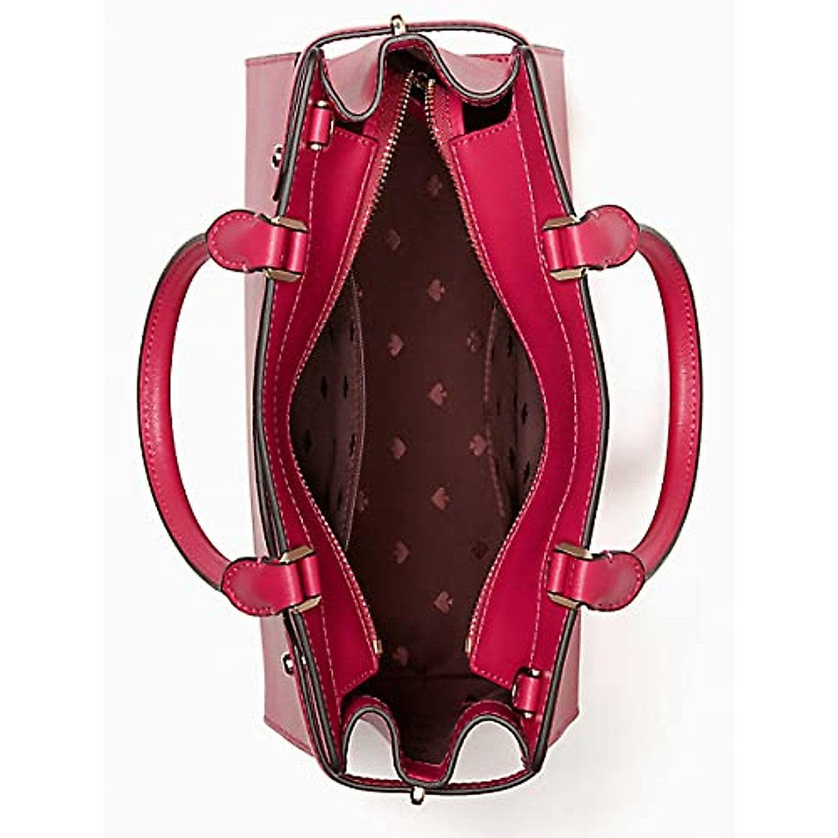Kate Spade New York Staci Satchel Medium (Garden Ruby)