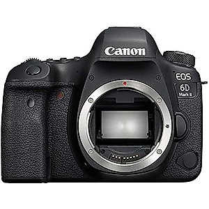 Canon EOS 6D Mark II Wi-Fi Digital SLR Camera Body with BG-E21 Battery Grip