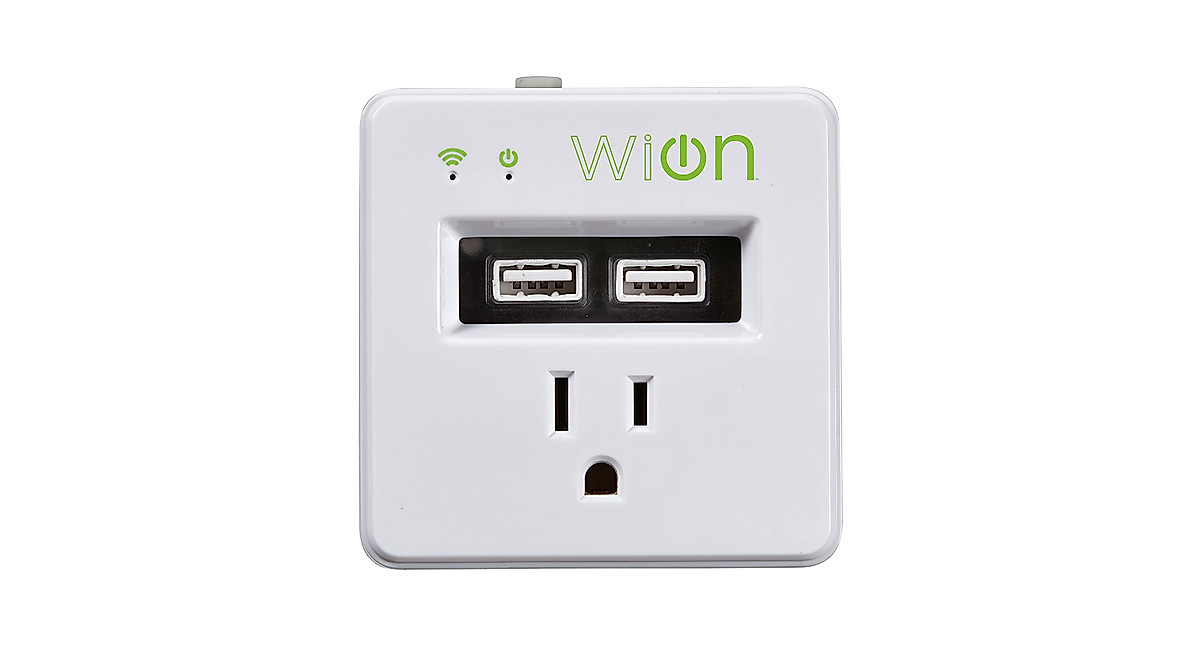 WiOn 50055 Indoor Wi-Fi Wall Tap for Smart Home Automation