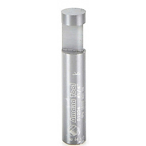 Amana Tool - 51204 Solid Carbide Short/Flat Pilot for Dado Clean Out & Dado Cleaning Flush