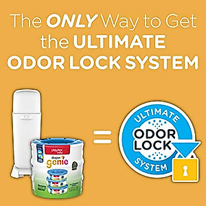 Playtex Diaper Genie Refill Bags, Ideal for Diaper Genie Diaper Pails, 270 Count