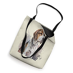 Beautiful Watercolor Beagle Portrait Tote Bag