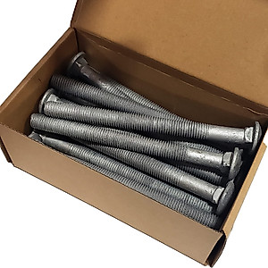 5/8" - 11 x 8 Carriage Bolt | Round Head | Hot Dip Galvanized | 15pcs Box
