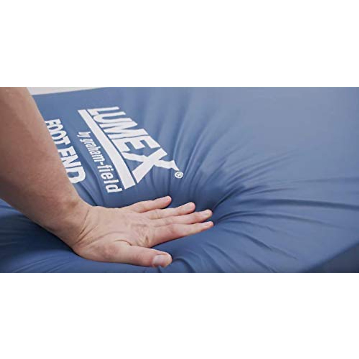 Lumex Select Hospital Bed Mattress, Multi-Layer Foam, Fluid-Resistant Cover, Twin XL, 35 x 80 Inches