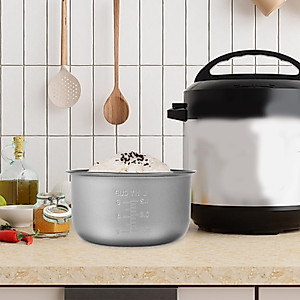 Hemoton Kitchen Rice Cooker Small Rice Cooker Inner Pot Replacement Rice Electric Rice Cooker Pot Rice Cooking Pot Part Accessory for 3L Rice Cooker L Rice Cooker Small Rice Cooker Small