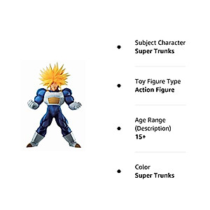 Ichibansho Figure - Dragon Ball Z - Super Trunks (Vs Omnibus Super), Bandai Spirits Collectible Statue