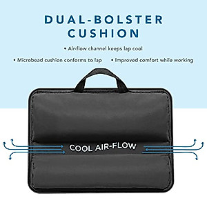 LapGear Compact Lap Desk - Alaskan Blue - Fits Up to 13.3 Inch Laptops - Style No. 43103