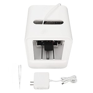 Desktop Mini 3D Printer, APP Control, Larger Print Size100 * 100 * 58mm, Removable Magnetic Base Plate, Leveling Free, Photo Modeling, Easy to Use, Works with Modified PLA
