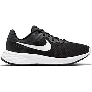 Nike Women's Sneaker Running Shoes, Black White Dk Smoke Grey Cool Grey, 7.5 AU