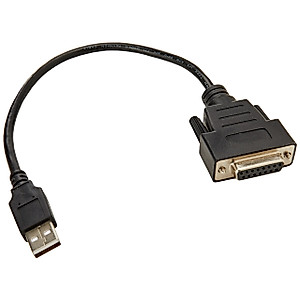 Belkin 8-Inch USB Joystick Adapter for SideWinder, DB15 (F) to USB (M) (F3U200-08)