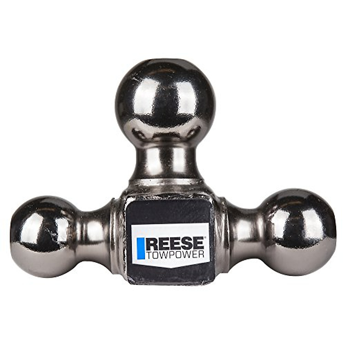 Reese Towpower 7039800 Triple Ball Mount, Black Nickel, Versatile and Universal