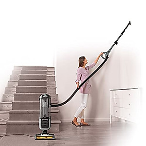 Shark Navigator Zero-M Self-Cleaning Brushroll Pet Pro (ZU62) Upright Vacuum, Pewter Grey Metallic (Renewed)