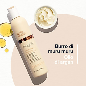 milk_shake. Integrity Nourishing Shampoo - Anti Frizz Shampoo With Muru Muru Butter - Paraben And Sulfate Free, 10.1 Fl Oz