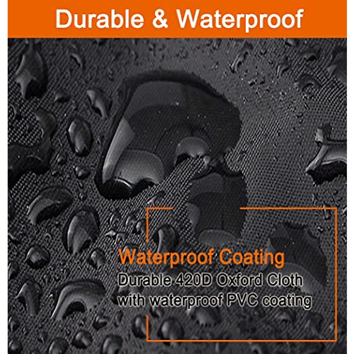 Oslimea Treadmill Cover Waterproof, Sunscreen Treadmill Cover for Indoor & Outdoor, Dust-Proof Sports Running Machine Protective Cover with Drawstring, Black (78''L x 37''D x 59''H, Non-Folding)
