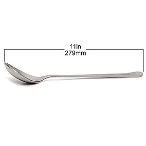 Lindy's Stainless Steel Jar/Serving Spoon, Silver (SC30)