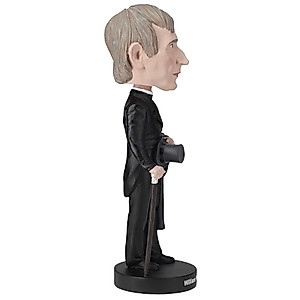Royal Bobbles William Henry Harrison Bobblehead, Premium Polyresin Lifelike Figure, Unique Serial Number, Exquisite Detail