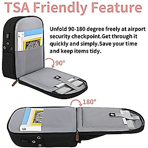 Crochet Bag, Knitting Bag Backpack and Totes Organizer with USB Charging Port, Large Yarn Storage Tote Bag Yarn Holder Case for Carrying Projects, Knitting Needles, Crochet Hooks,fits 15.6 inch Laptop