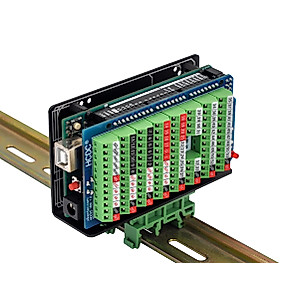 DIN Rail Mount Bracket for Raspberry Pi 1A+ 1B+ 2B 3B 3B+ 4B Zero, UNO Mega-2560 BeagleBone Black