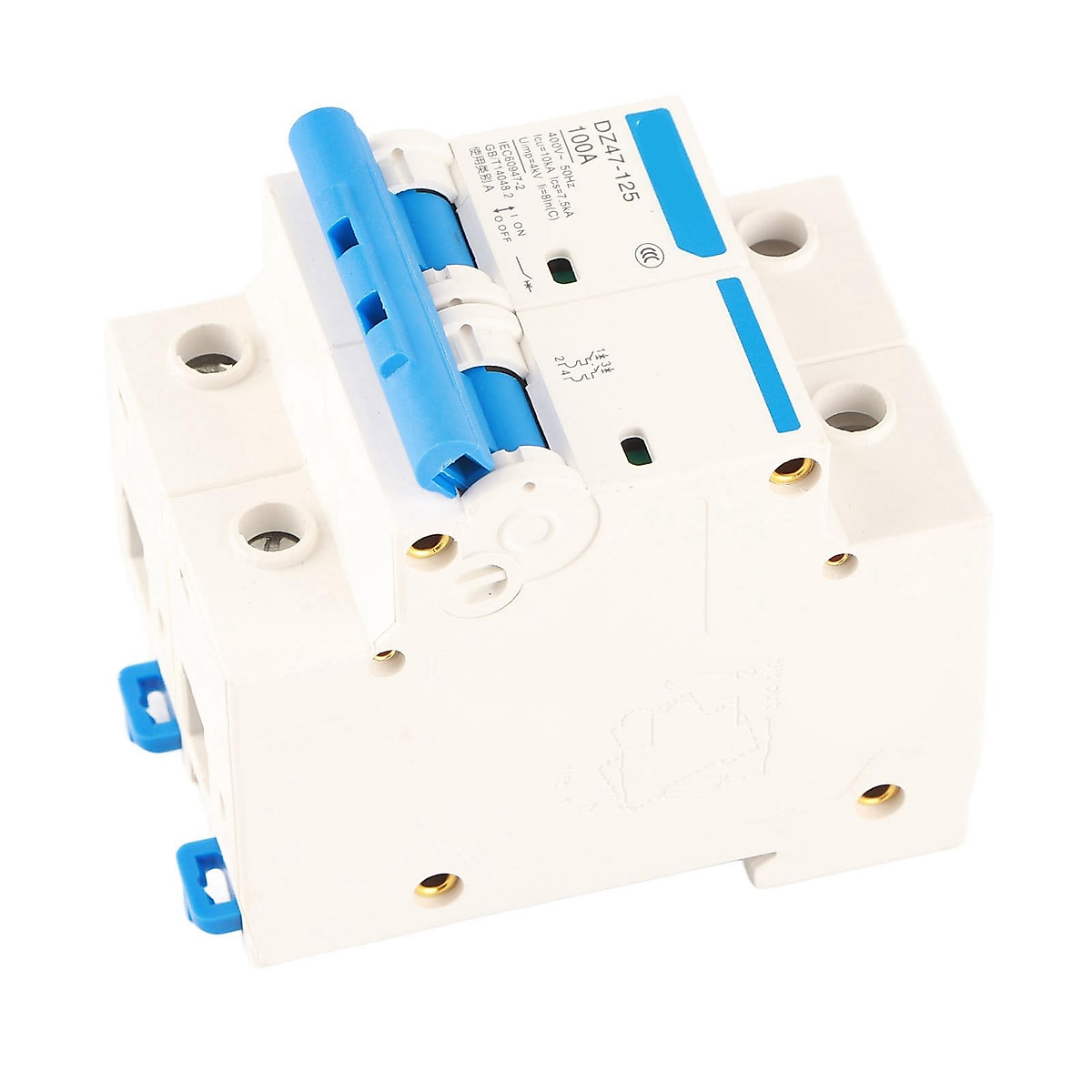 Leakage Protection Switch DZ47‑125 2P​ Current Miniature Circuit Breaker (100A)