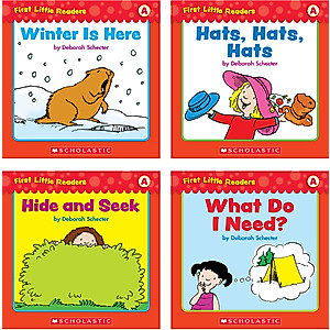 First Little Readers: Guided Reading Level A: A Big Collection of Just-Right Leveled Books for Beginning Readers