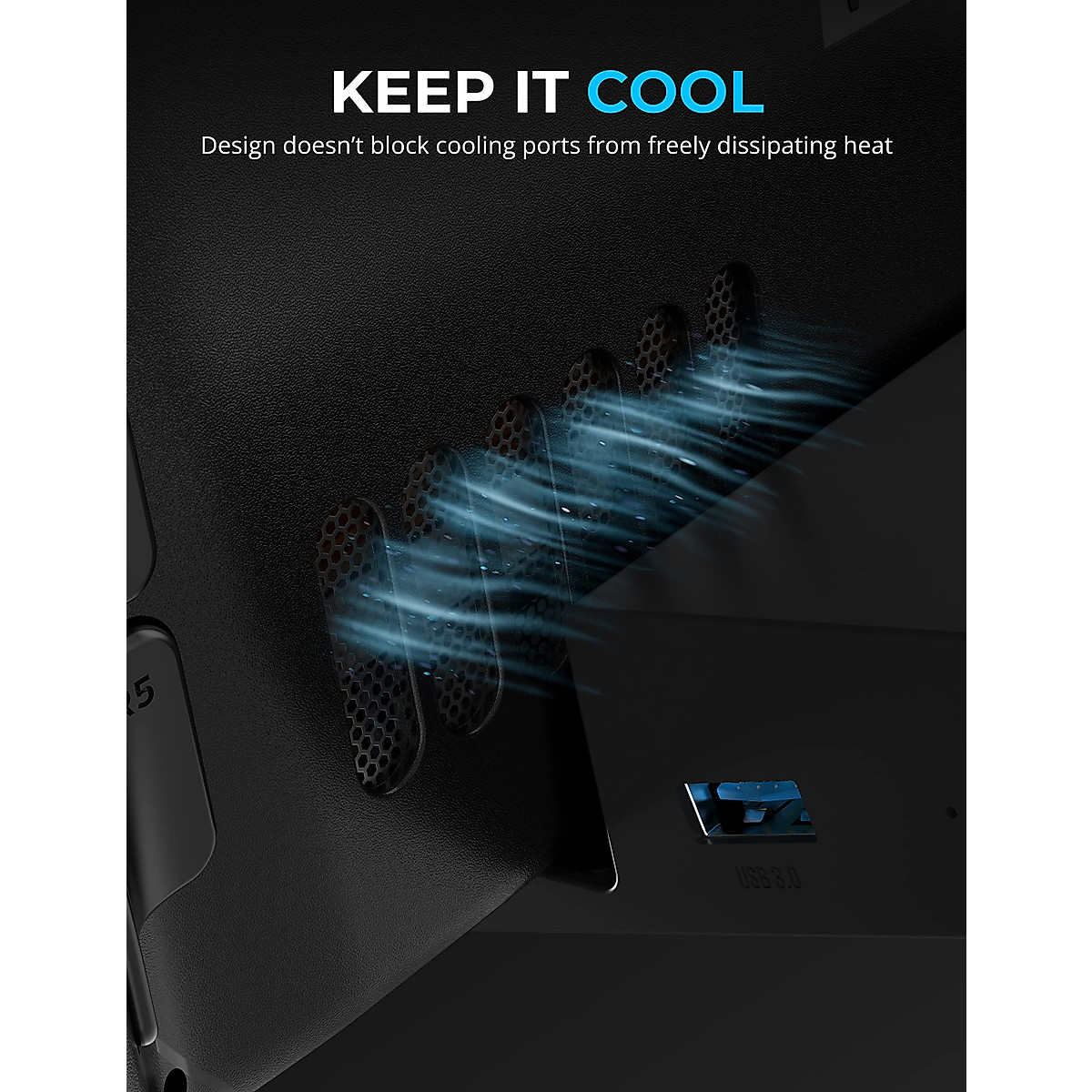 SABRENT 6-Port Docking Station for Steam Deck - 95W PD, HDMI 4K, USB-A/C Ports[DS-SD6P]