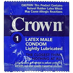 Okamoto Crown Condoms - 50 Bulk Count (50 Pack)