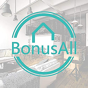 BonusAll Wall Mounted Floating Rack Coat Rack Wall Hook Space-Saving Coat Hanger with 5 Retractable, White