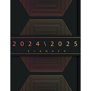 2024-2025 Planner: A4 2-Year Schedule Organizer with Federal Holidays (Jan. 2024 - Dec. 2025)