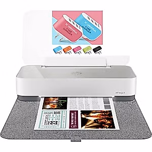 PC Universal Tango X Smart Wireless Printer with Indigo Linen -Cover – Mobile Remote Print, Scan, Copy, HP Instant Ink 3-Port USB Charger
