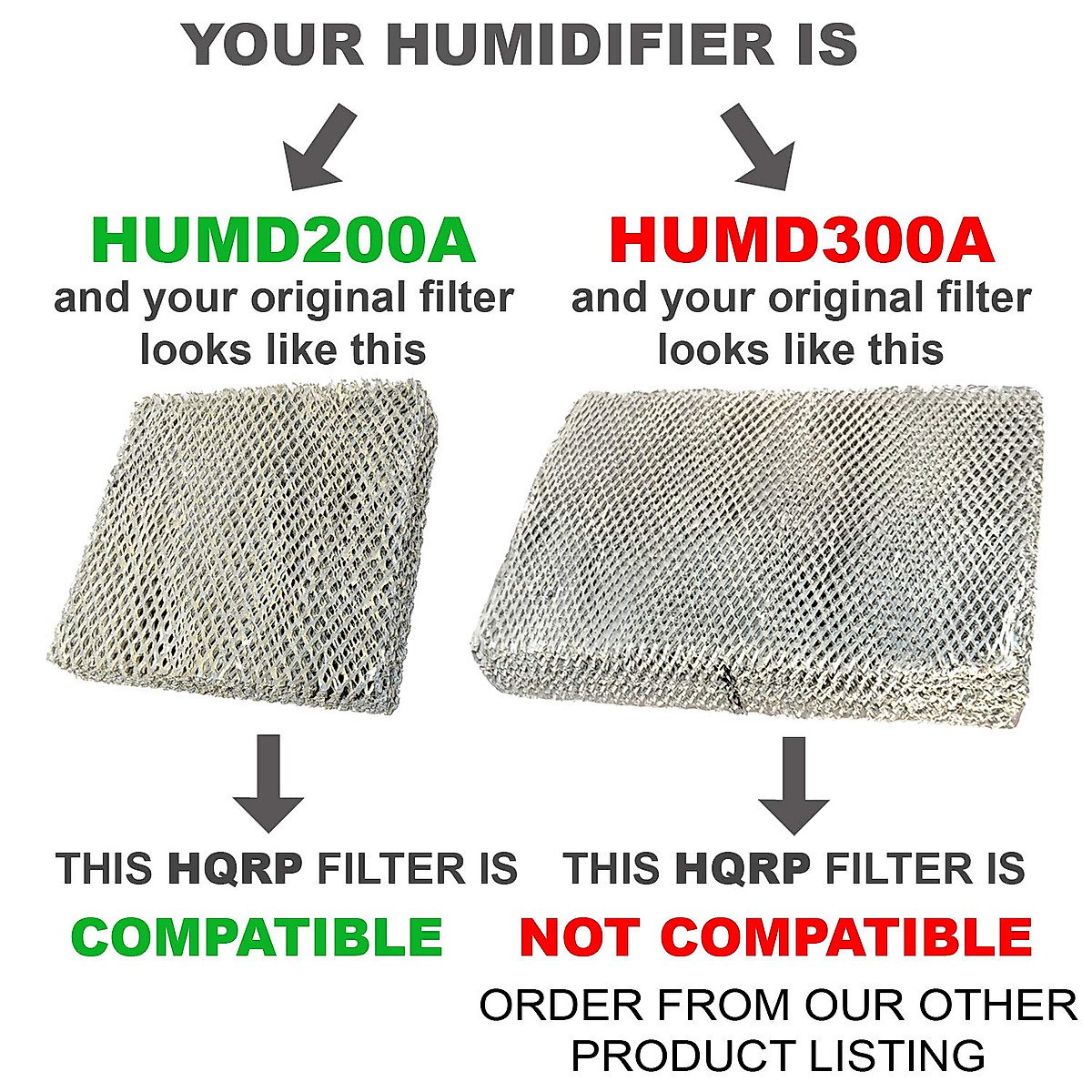 HQRP Water Filter Compatible with Aprilaire 10 fits Aprilaire 110, 220, 500, 500A, 500M, 550, 550A, 558 Humidifiers