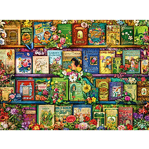 Buffalo Games - Aimee Stewart - Vintage Summer Books - 1000 Piece Jigsaw Puzzle for Adults -Challenging Puzzle Perfect for Game Nights - Finished Size is 26.75 x 19.75