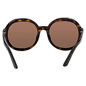 Prada PR09VSF 2AU8C1 Tortoise PR09VSF Oval Sunglasses Lens Category 3 Size 58mm