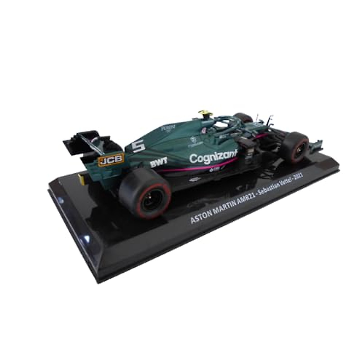 - 1/24 Model car Formula 1 Compatible with Aston Martin AMR21#5 S. Vettel 2nd Azerbaijan GP Formula 1 2021 - OR068