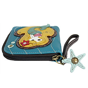 Chala Mermaid Zip-Around Wallet/Wristlet