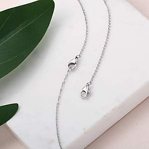Meow Star Necklace Extender Sterling Silver Necklace Extenders Gold Chain Extenders for Necklaces Extender for Bracelet Anklet Set (925 Sterling Silver Set 2", 4", 6")