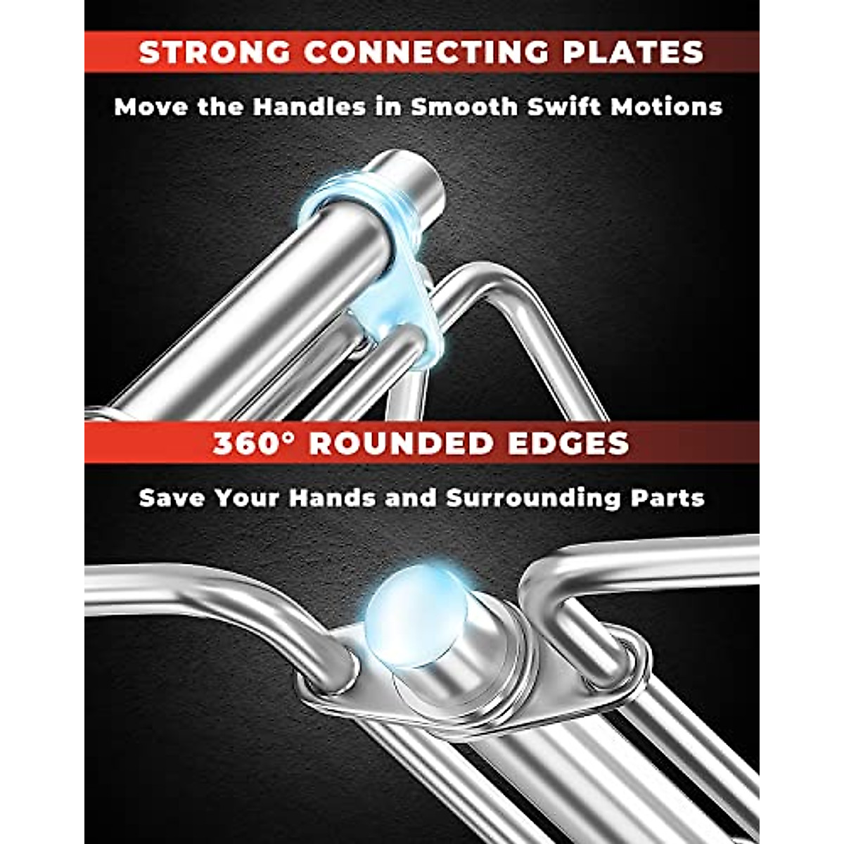 VEHIFOMO Hydraulic Cylinder Seal Installation Tools Kit, Hydraulic Cylinder Piston Repair Gland Seal Tools, U Cup Rod Seal Twisters Universal Seal Twistor Install Tool Set (3 PCS)