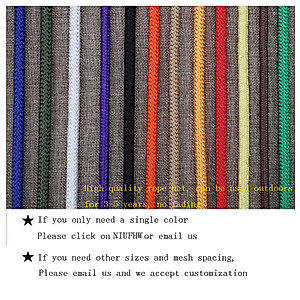Protective Net Brown Nylon Net, Garden Decoration Net Balcony Safety Net Stairs Children Anti-Fall Net Kindergarten Protective Net Portable Fence Net Can Be Cut 1x2m3m4m (Size : 1 * 2m(3 * 7ft))