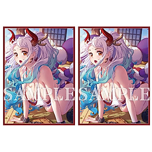 60PCS Art Anime Card Sleeves PKM Card Shield Board Game Trading Cards Top Loader Deck Protector for TCG/MTG/PKM/TCG Standard Size Cards 67x92mm (01)