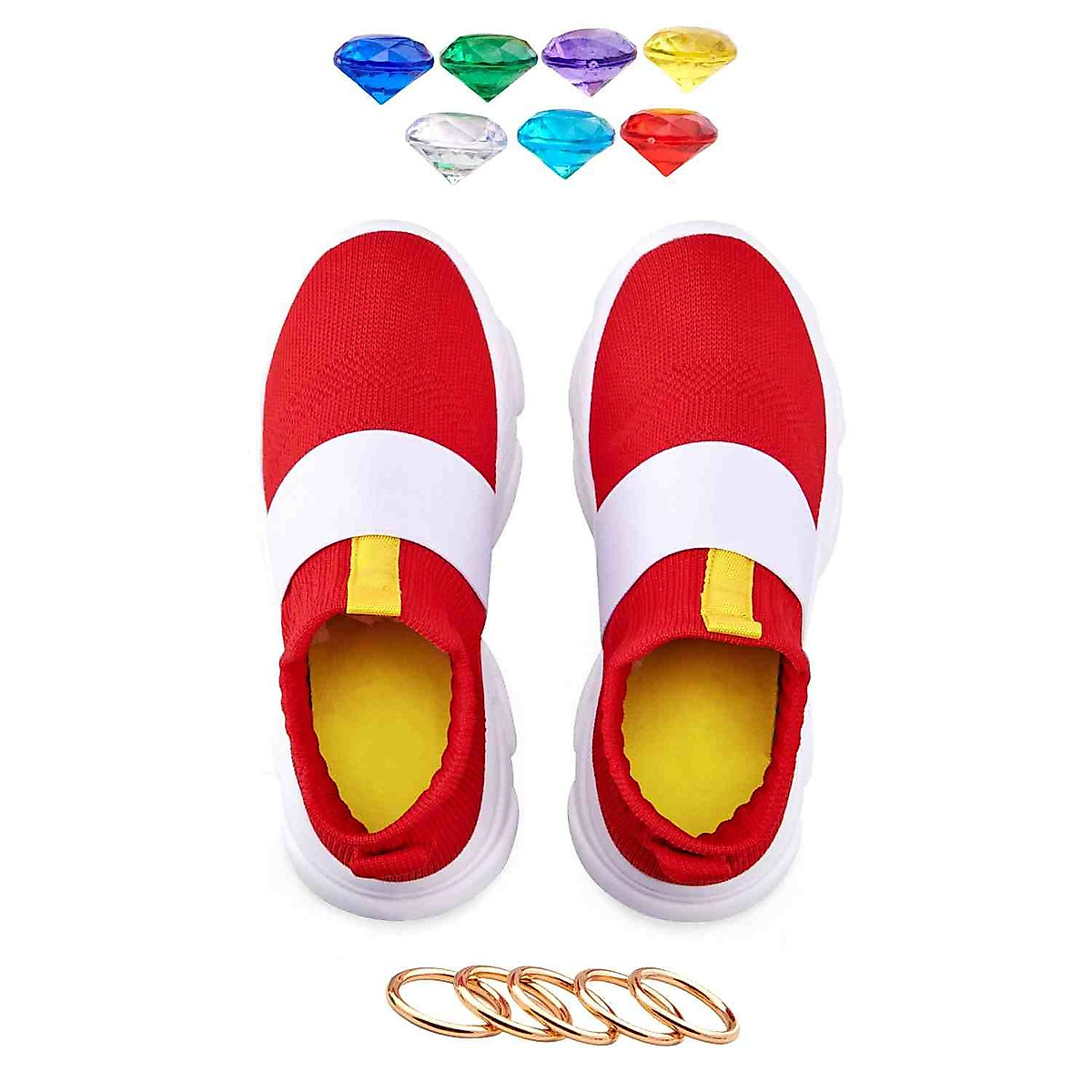 Shoes for Boys Girls Kids Children Red Running Walking Sneakers Tennis Shoes Birthday Party Gift