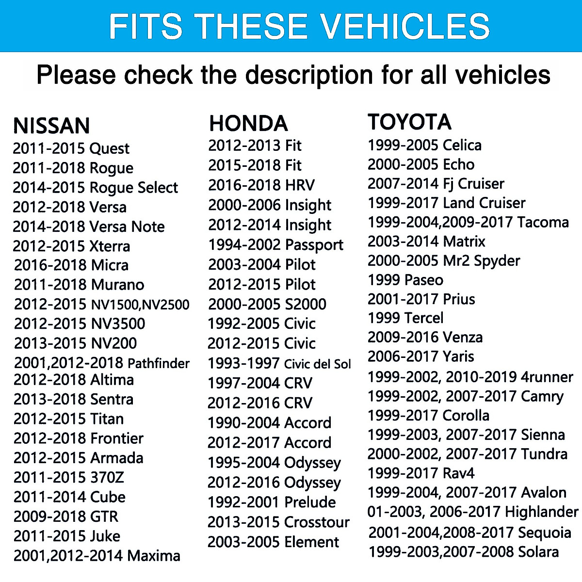 Locking Gas Cap, Lock Fuel Cap Compatible with Toyota 4Runner, Camry, FJ Cruiser, Tacoma, Tundra, Acura, Chevy Camaro, Honda CRV, Infiniti, Isuzu, Mazda, Nissan, Corolla, Buick, Cadillac, GMC, More