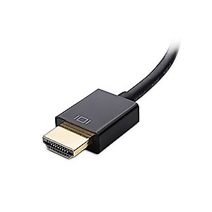 Cable Matters HDMI to VGA Adapter (HDMI to VGA Converter/VGA to HDMI Adapter) in Black