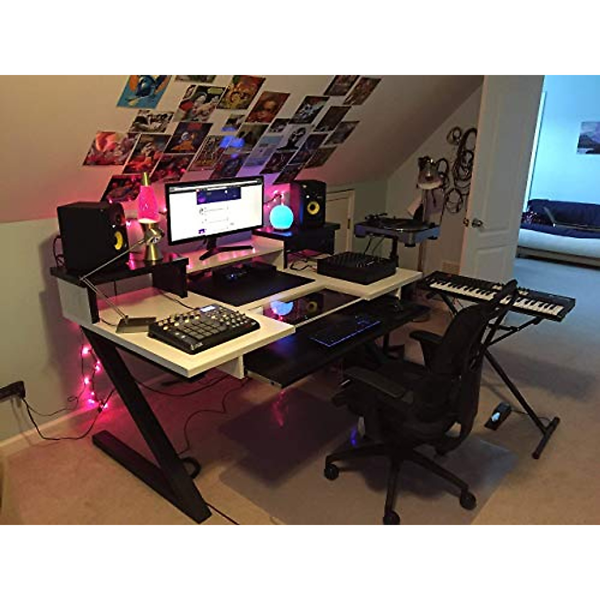 Metal Table Legs, Z-Shaped Style - Any Size and Color