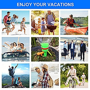 Self Watering Spikes, Adjustable Plant Watering Spikes with Slow Release Control Valve Switch, Insert Spikes Stakes, Automatic Drip Irrigation Watering Devices for Indoor and Outdoor