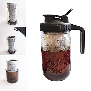 Cold Brew Filter,Cold Brew Coffee Filter, Lid for Coffee Strainer Coffee Cold Brew Maker for 86mm Jars 2