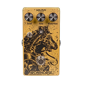 Walrus Audio Iron Horse V2 LM308 Distortion Guitar Effects Pedal