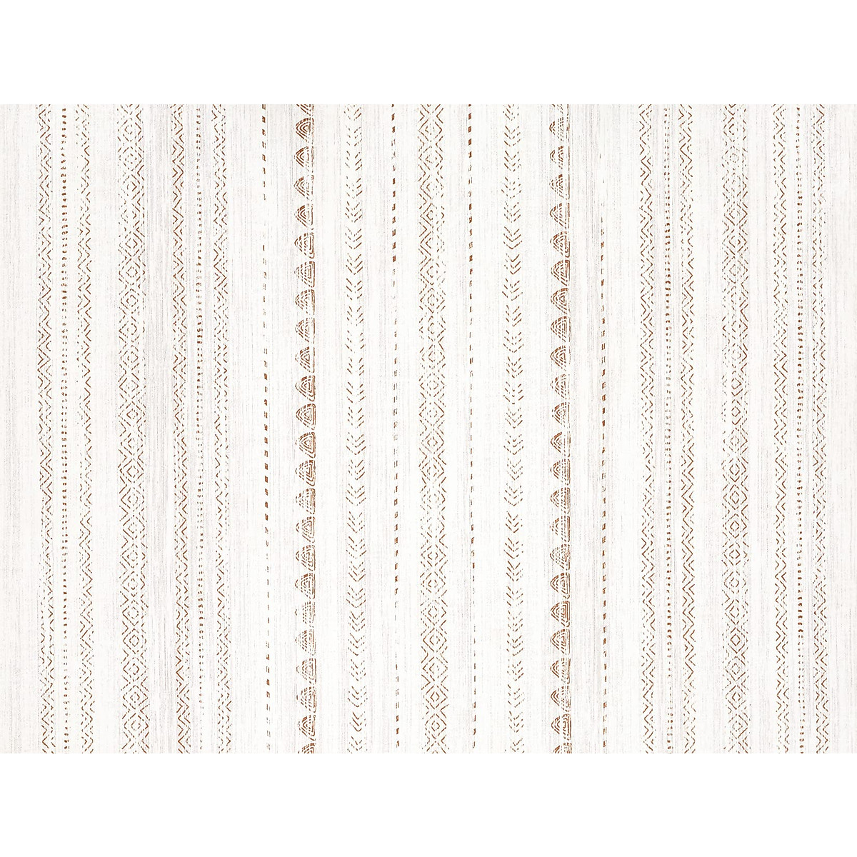 Area Rug Living Room Rugs: 6x9 Large Soft Machine Washable Boho Moroccan Farmhouse Neutral Stain Resistant Indoor Floor Rug Carpet for Bedroom Under Dining Table Home Office House Decor - Brown